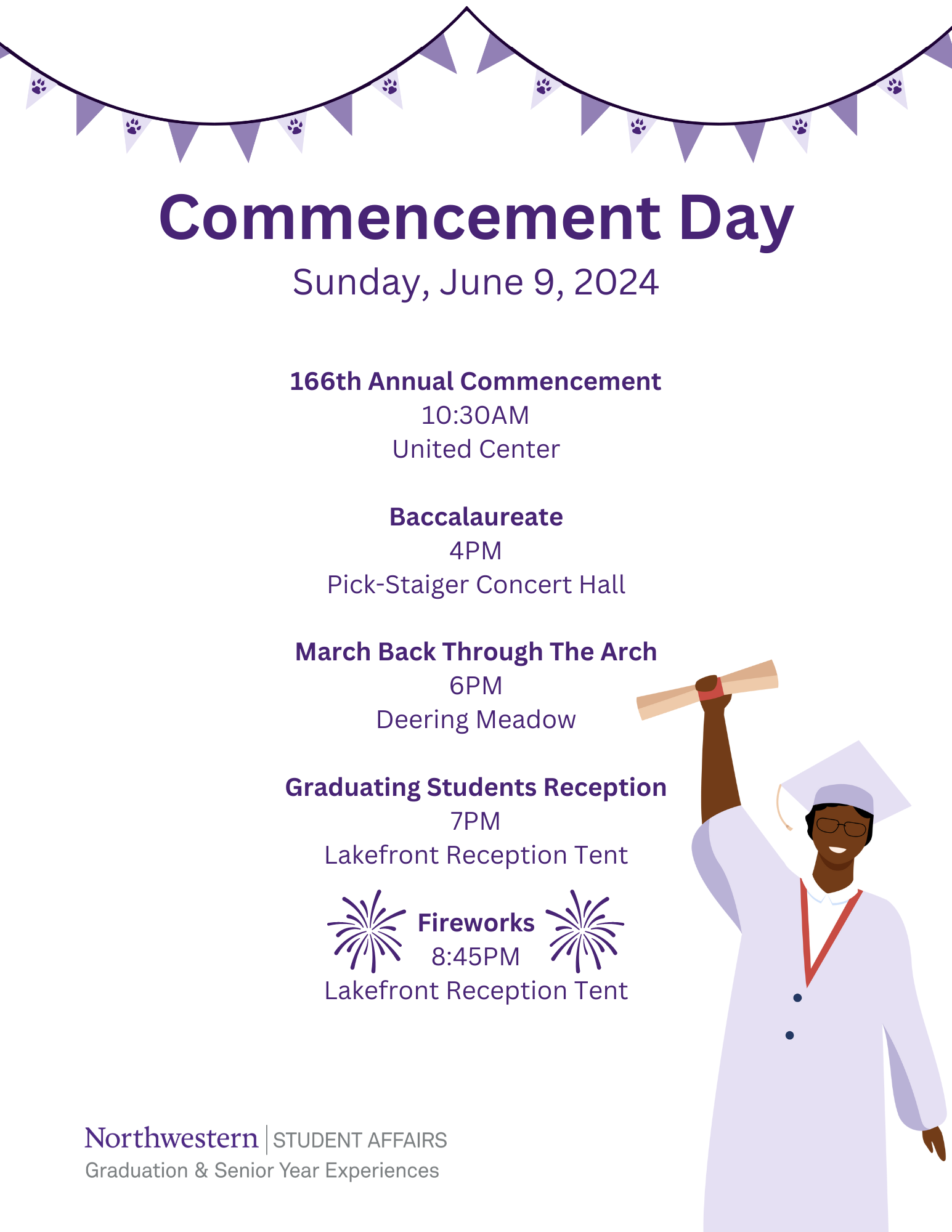 Day of Commencement: Graduation - Northwestern University