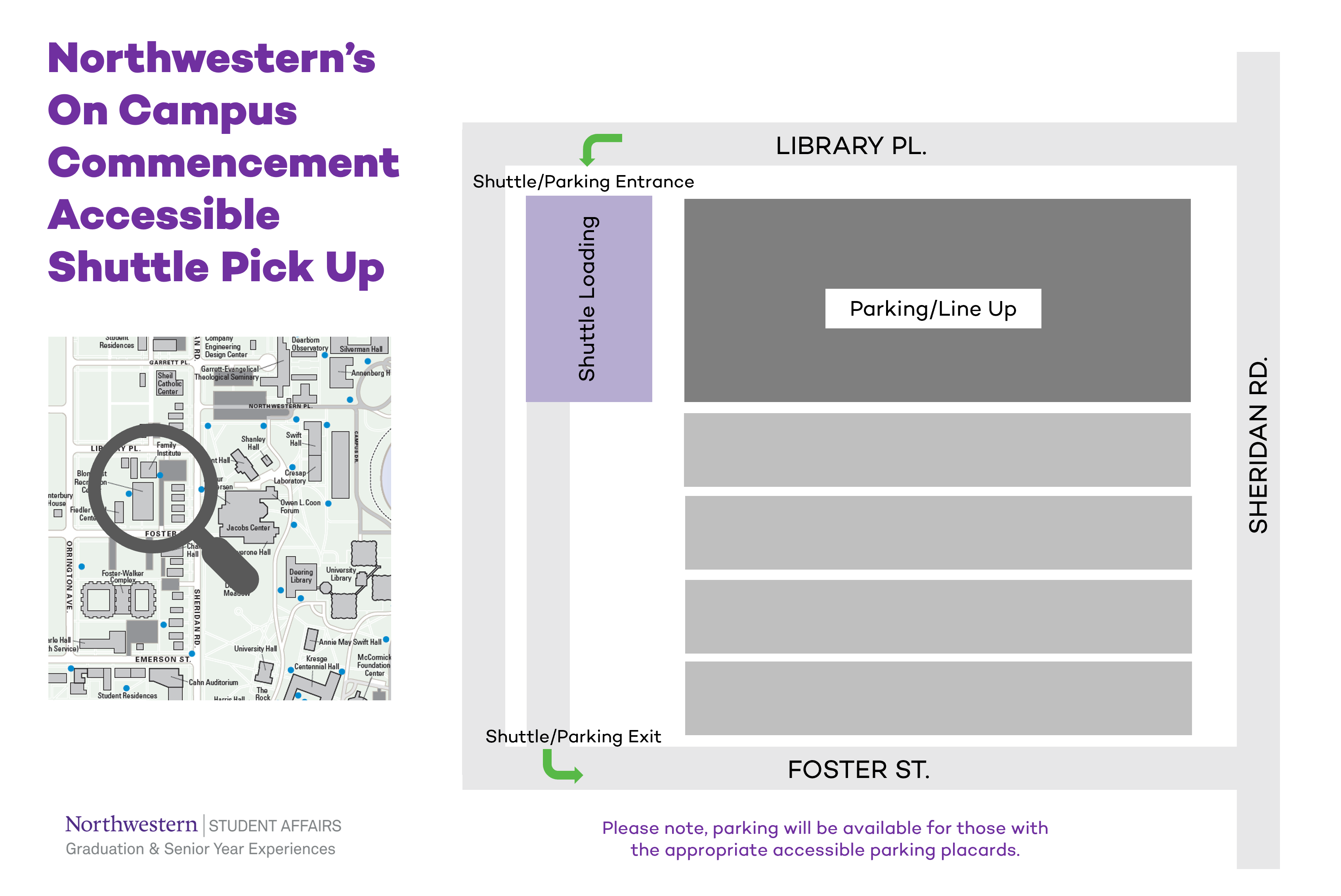 Transportation: Graduation - Northwestern University