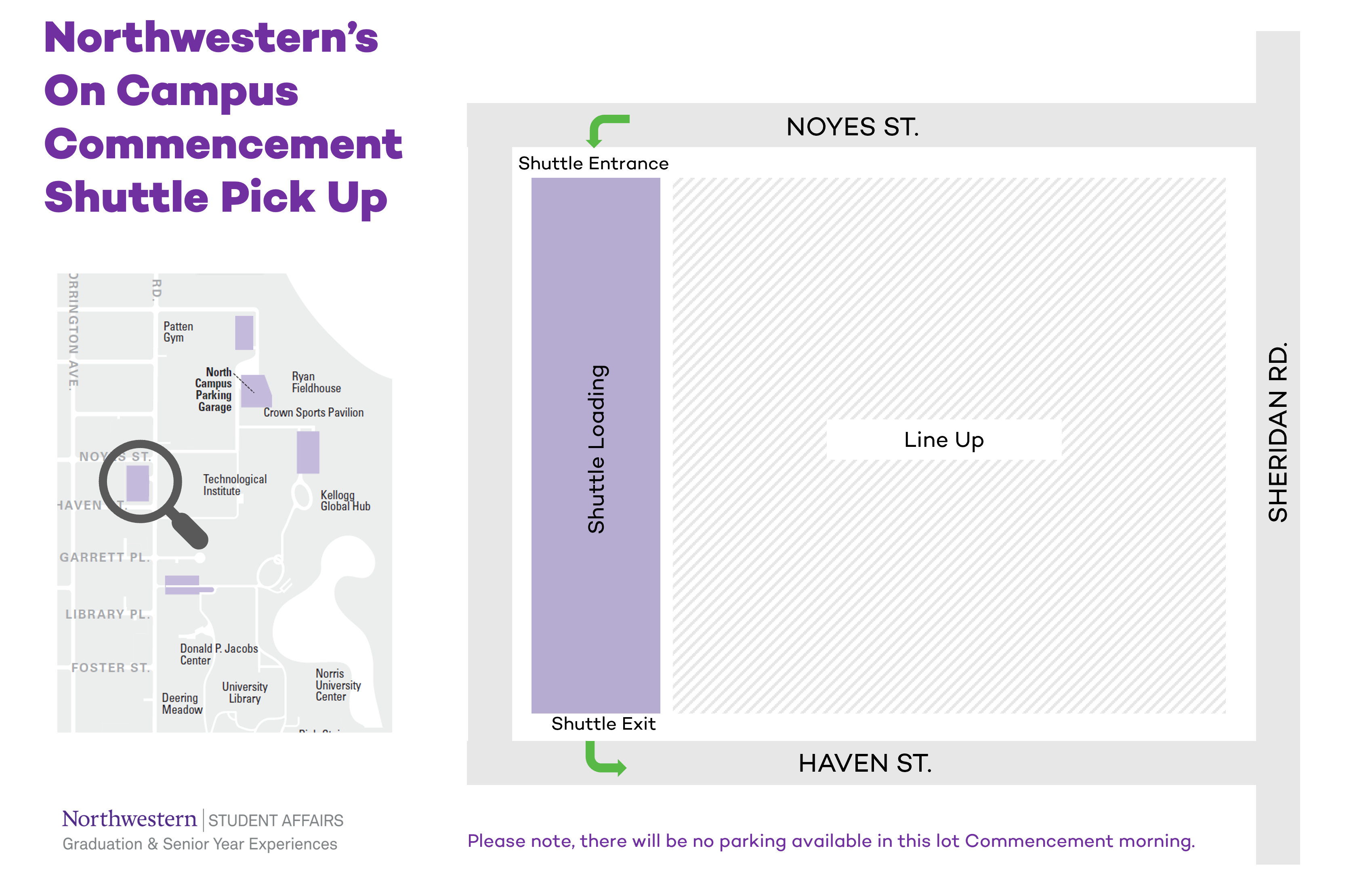 Transportation: Graduation - Northwestern University